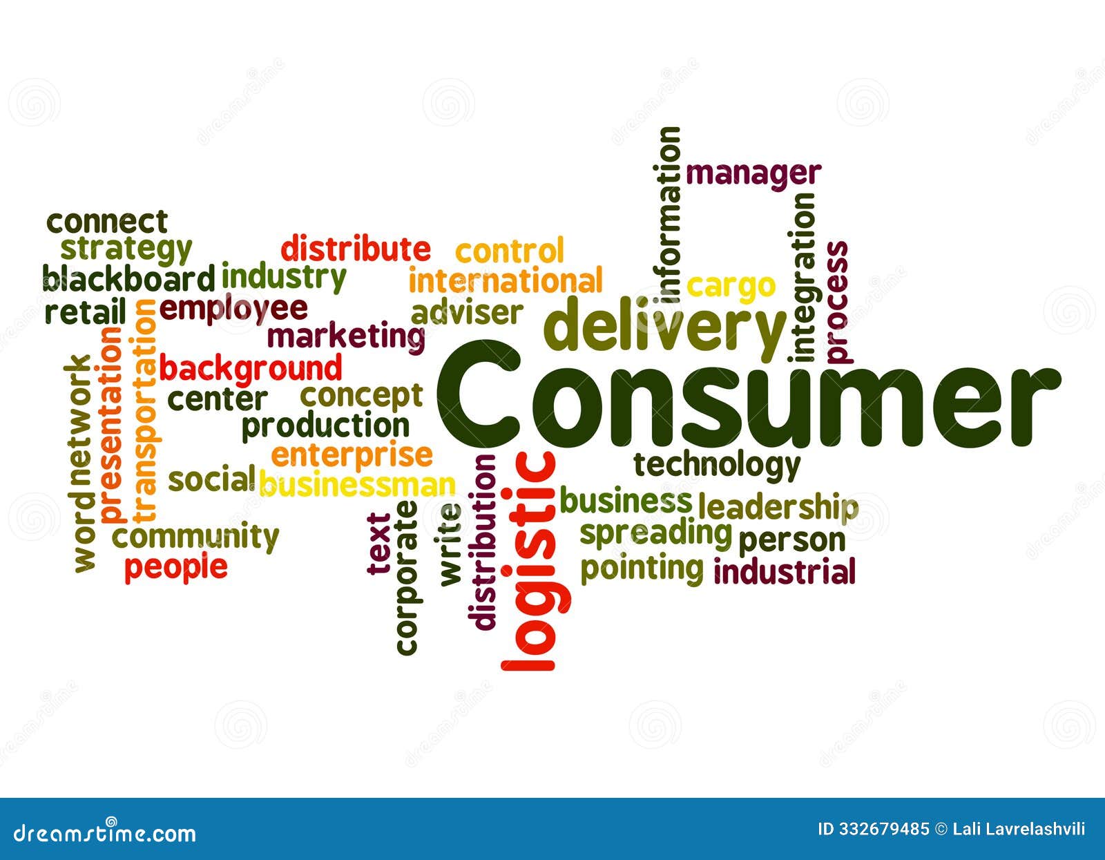 Word Cloud with CONSUMER Concept Stock Image - Image of international ...