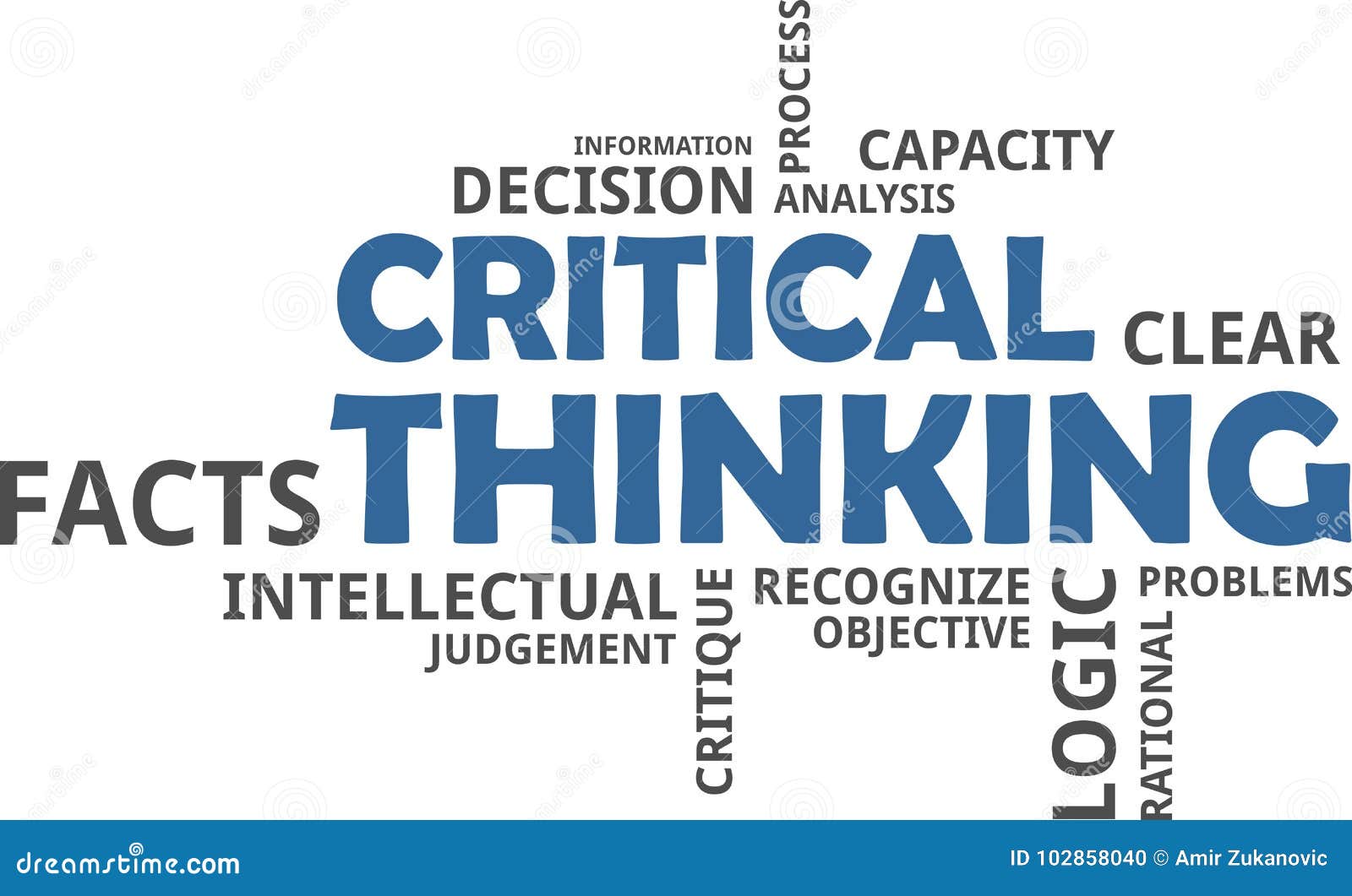 Critical Thinking Concept Infographics Vector Illustration ...
