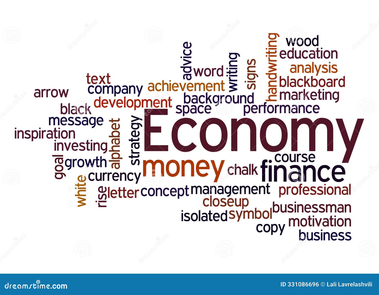 Word Cloud with ECONOMY Concept Stock Photo - Image of inspiration ...