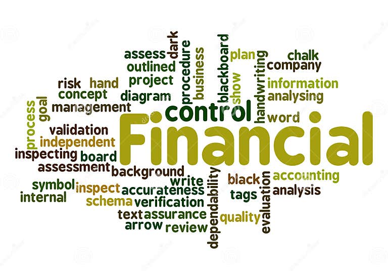 Word Cloud with FINANCIAL Concept Stock Illustration - Illustration of ...
