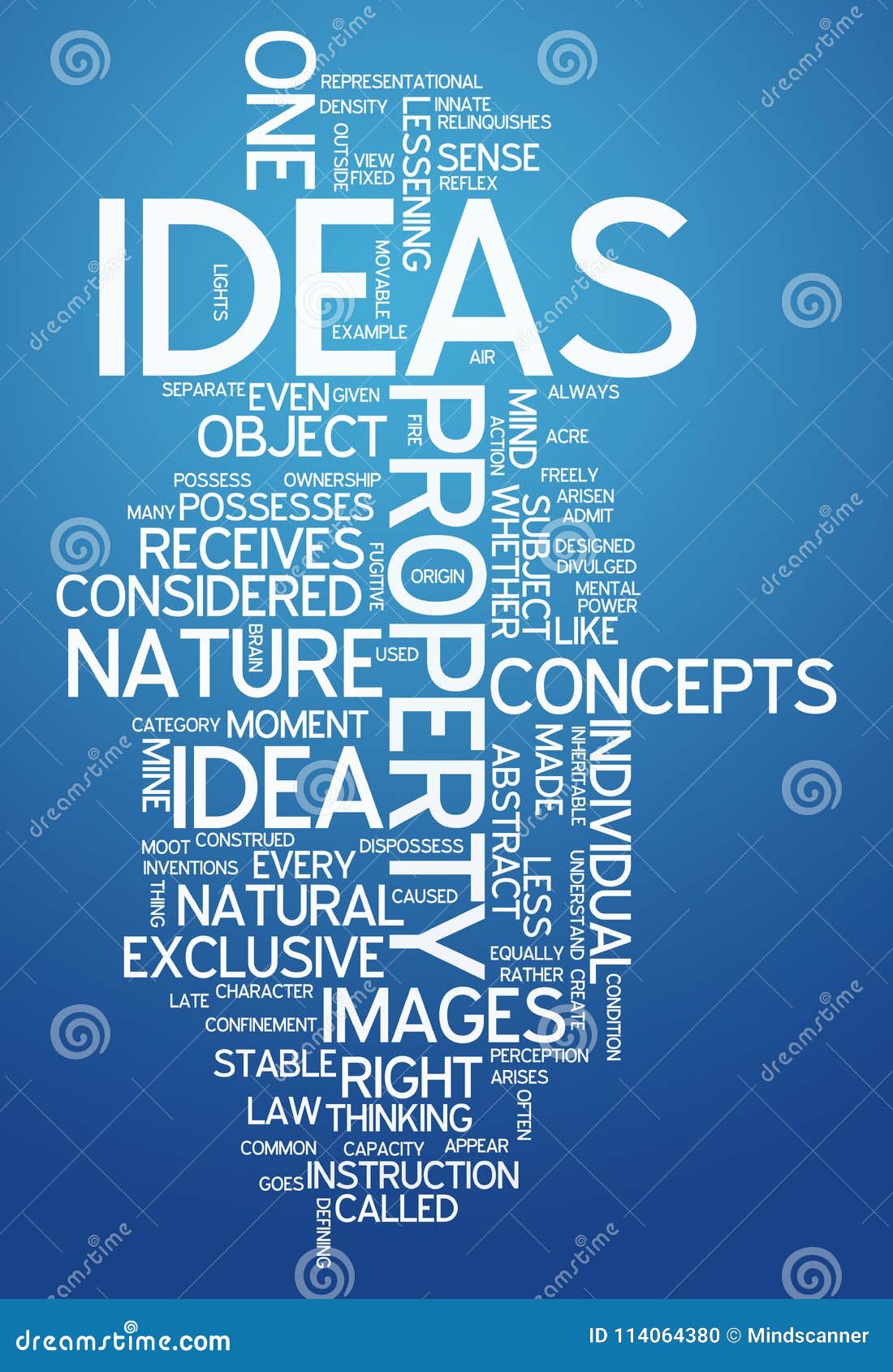 Word Cloud Ideas stock illustration. Illustration of clouds - 114064380