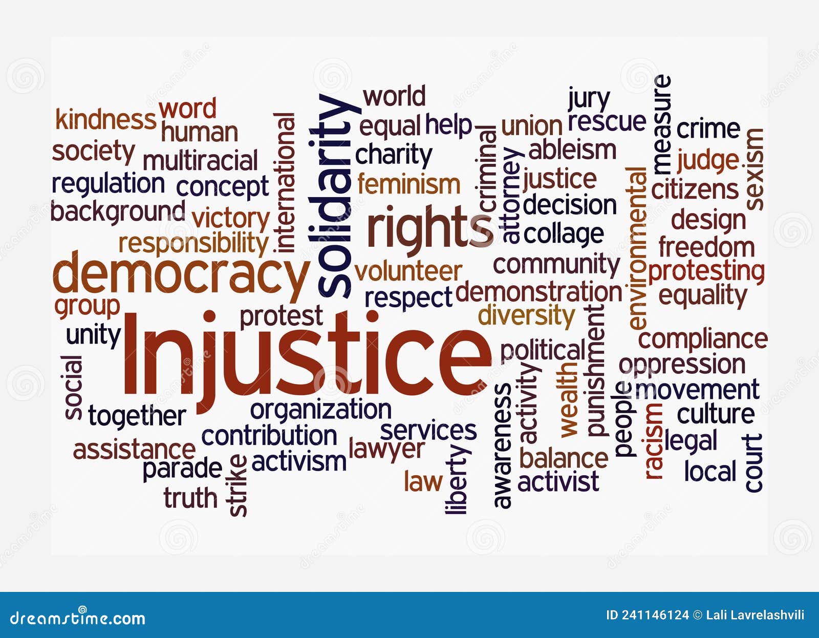 Word Cloud with INJUSTICE Concept, Isolated on a White Background Stock ... Word Cloud with INJUSTICE Concept, Isolated on a White Background Stock ...