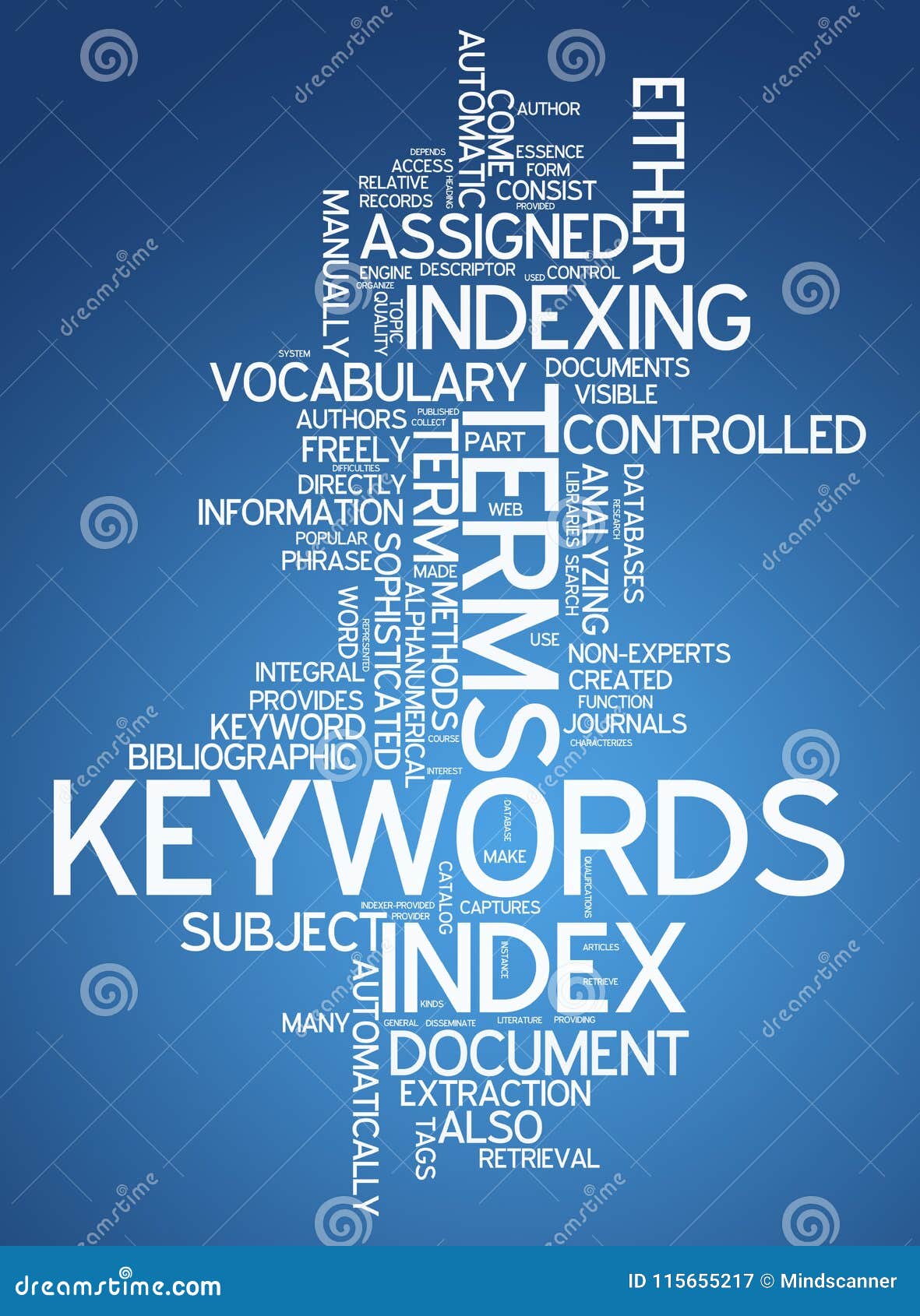 Word Cloud Keywords stock illustration. Illustration of term - 115655217