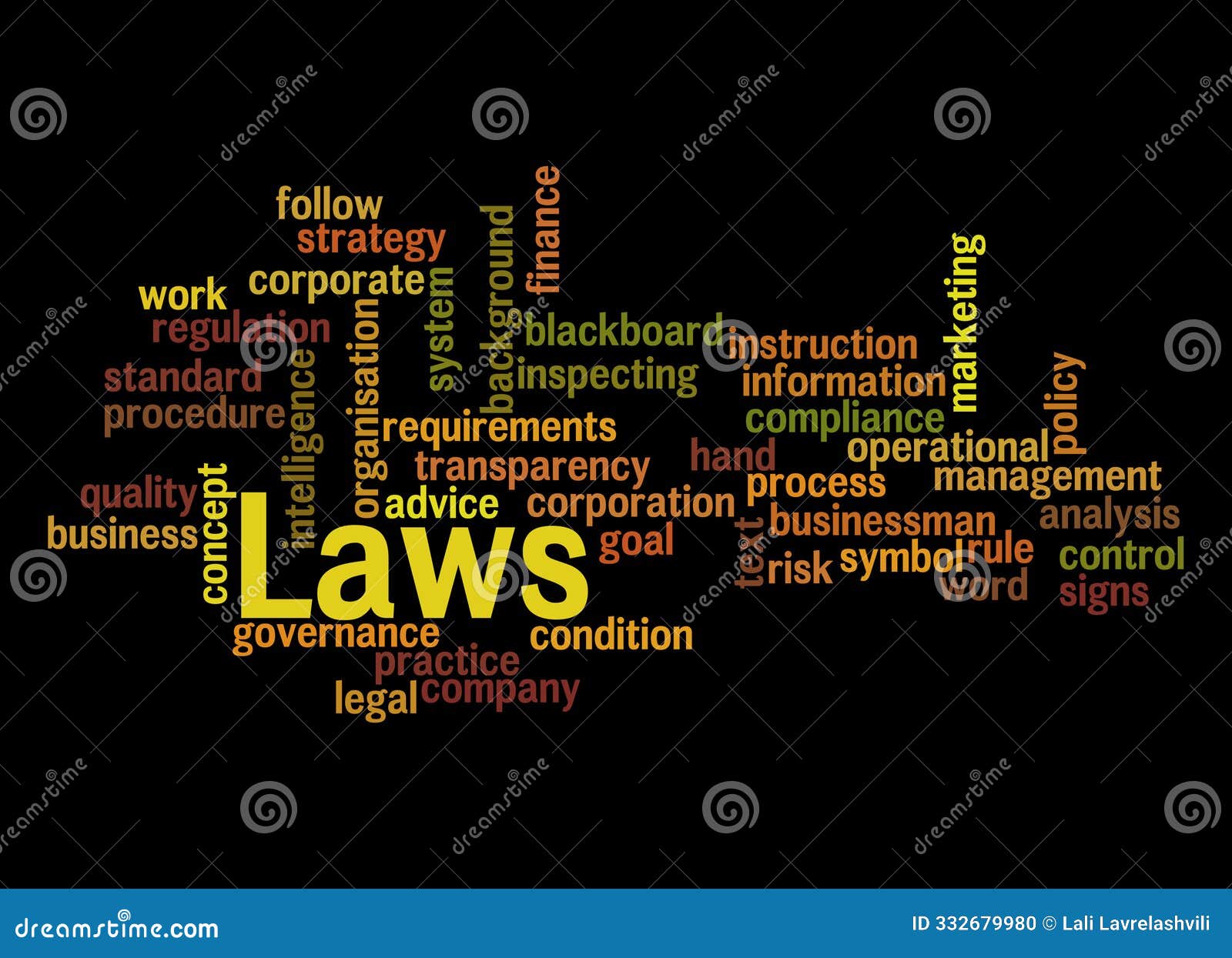 Word Cloud with LAWS Concept Stock Photo - Image of hand, finance ...