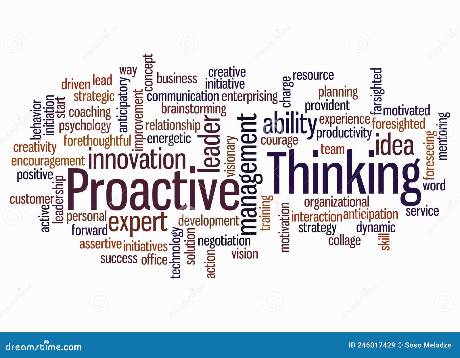 Proactive Word On Purple Stock Photography | CartoonDealer.com #284903972