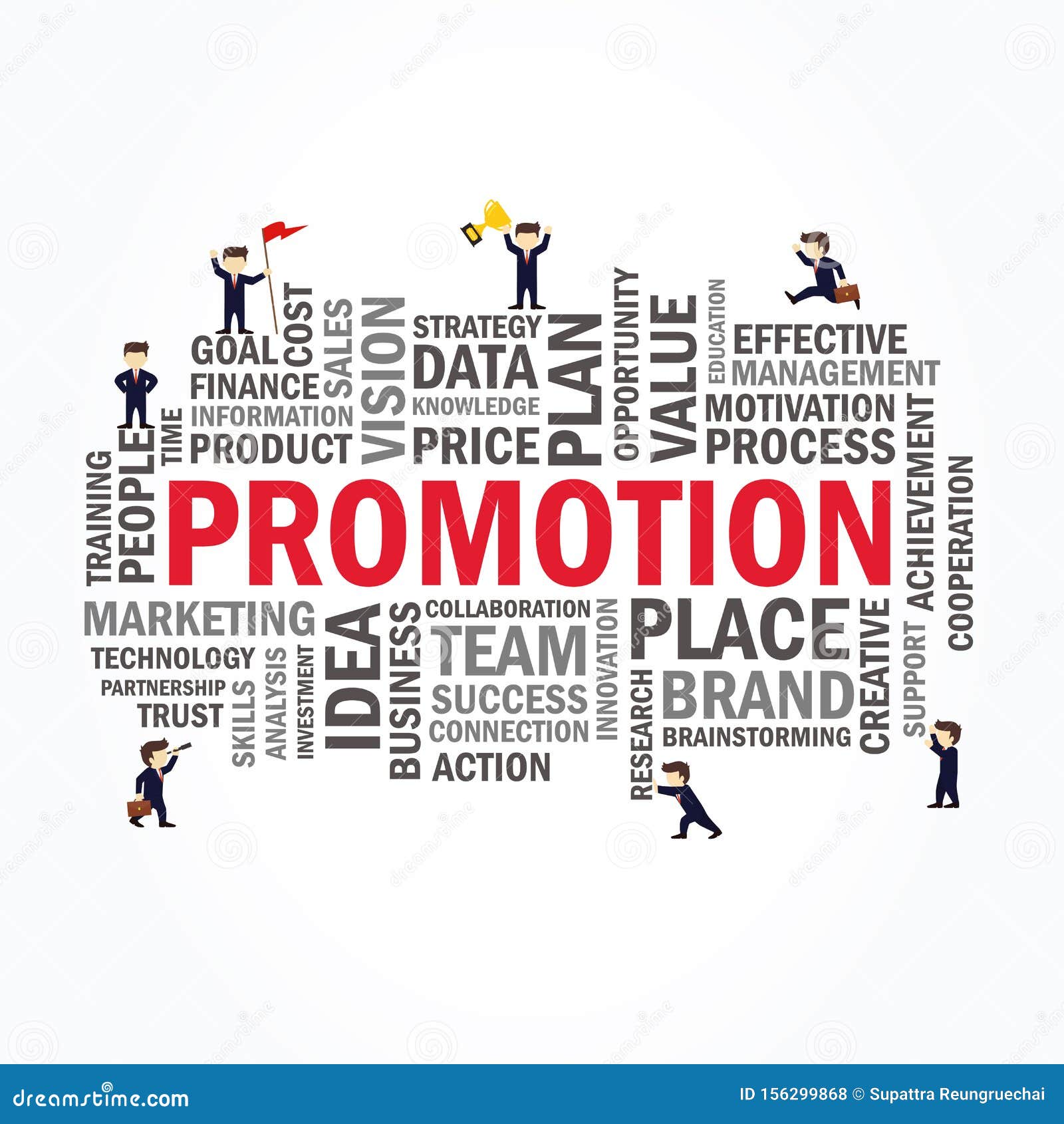 Drawings Of Sales Promotion Abstract Word Cloud For