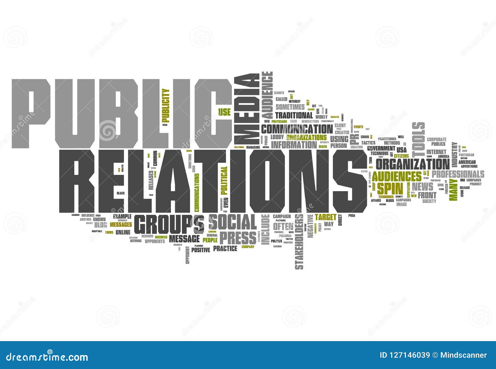 Word Cloud Public Relations Stock Illustration - Illustration of poster ...