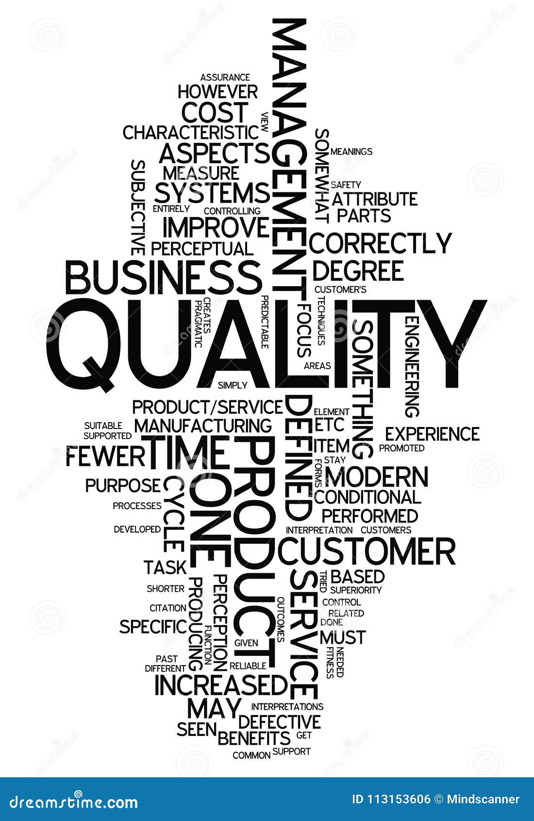 Word Cloud Quality Stock Photography | CartoonDealer.com #113153606