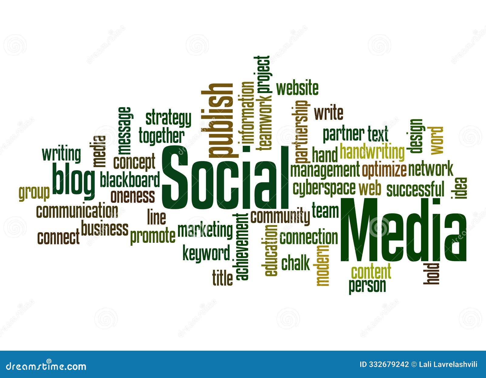 Word Cloud with SOCIAL MEDIA Concept Stock Photo - Image of modern ...