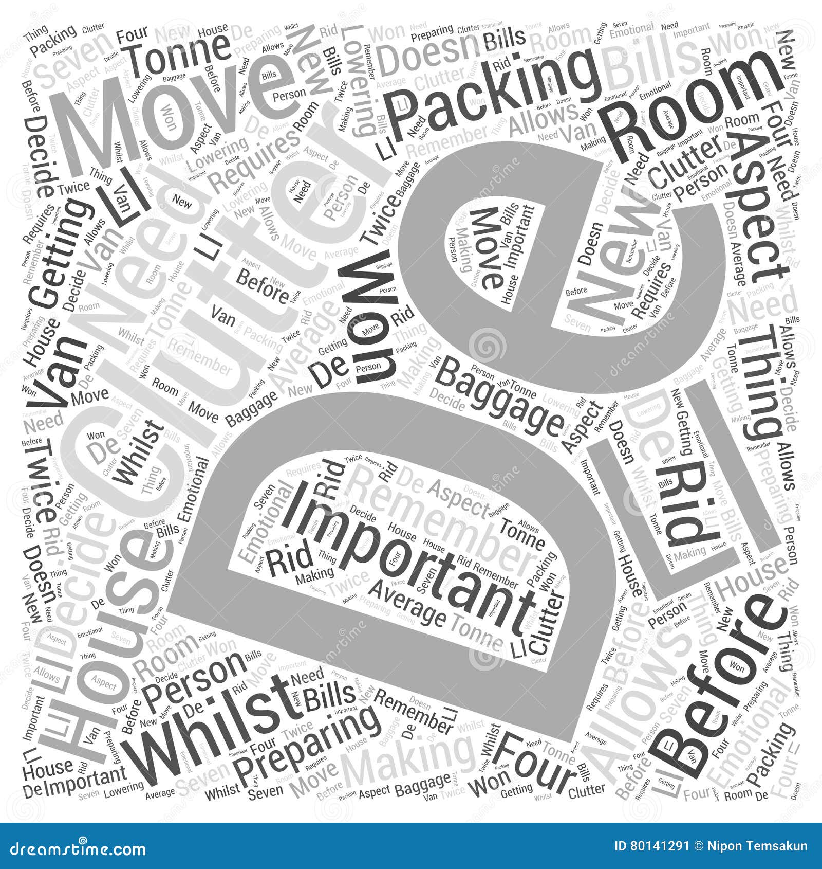 Decluttering Word Concepts Banner Royalty-Free Illustration ...