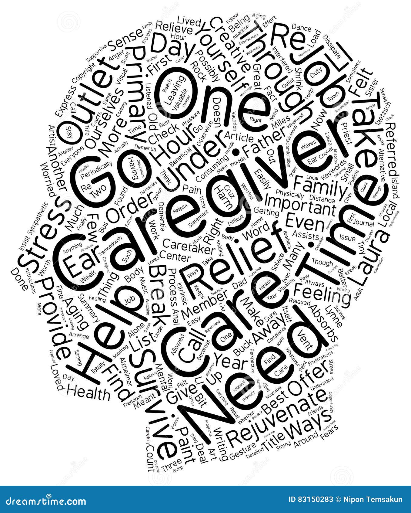 Word Cloud Text Background Concept Stock Illustration - Illustration of ...