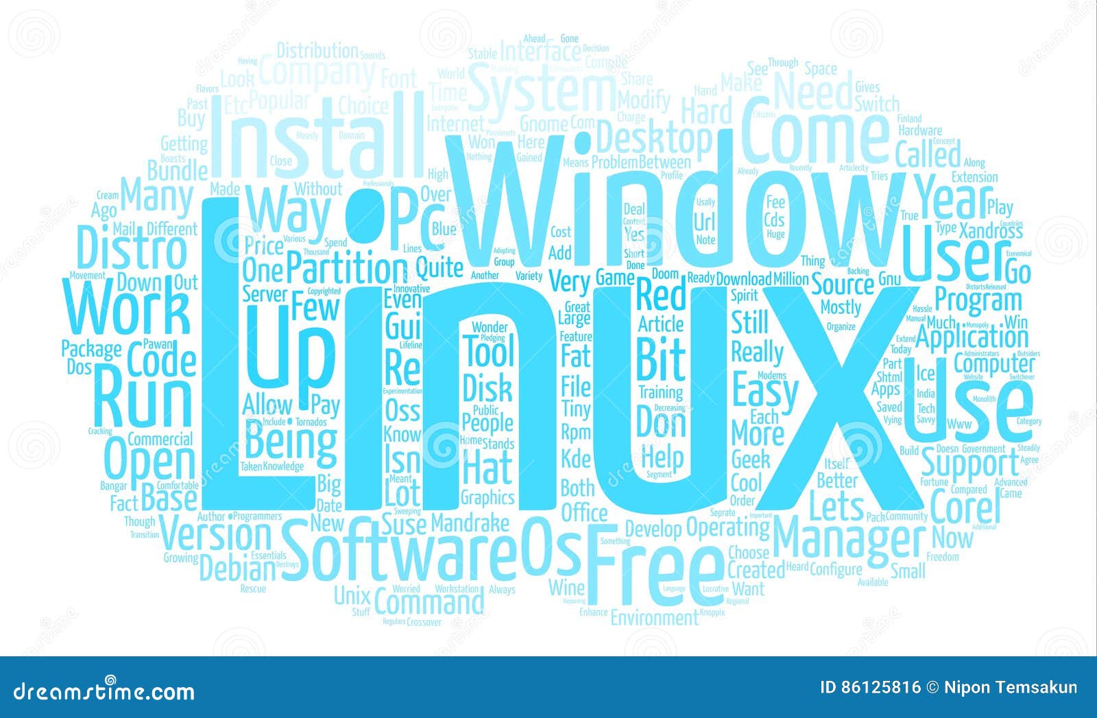 Word Cloud Text Background Concept Stock Illustration - Illustration of ...