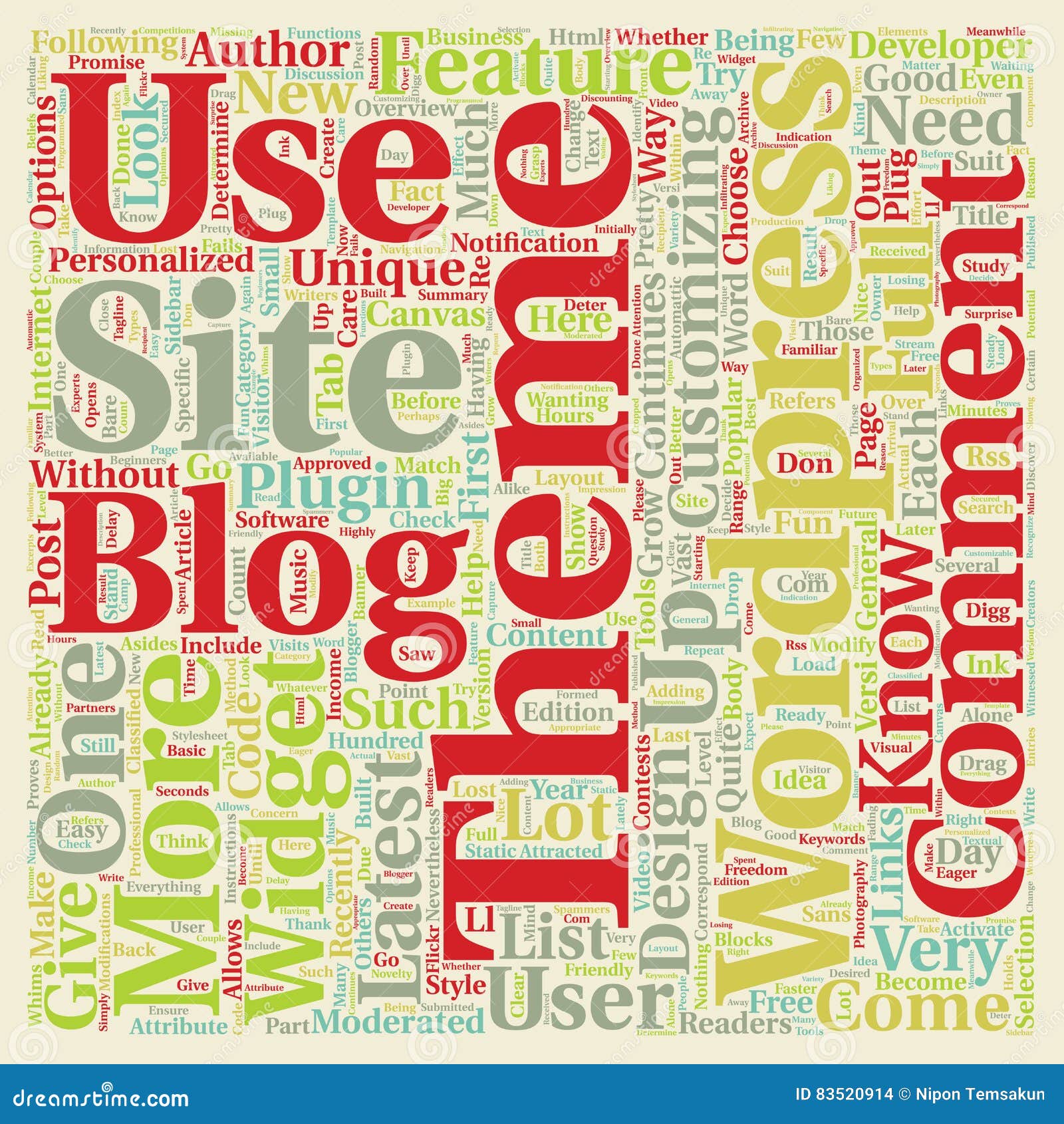 Word Cloud Text Background Concept Stock Illustration - Illustration of ...