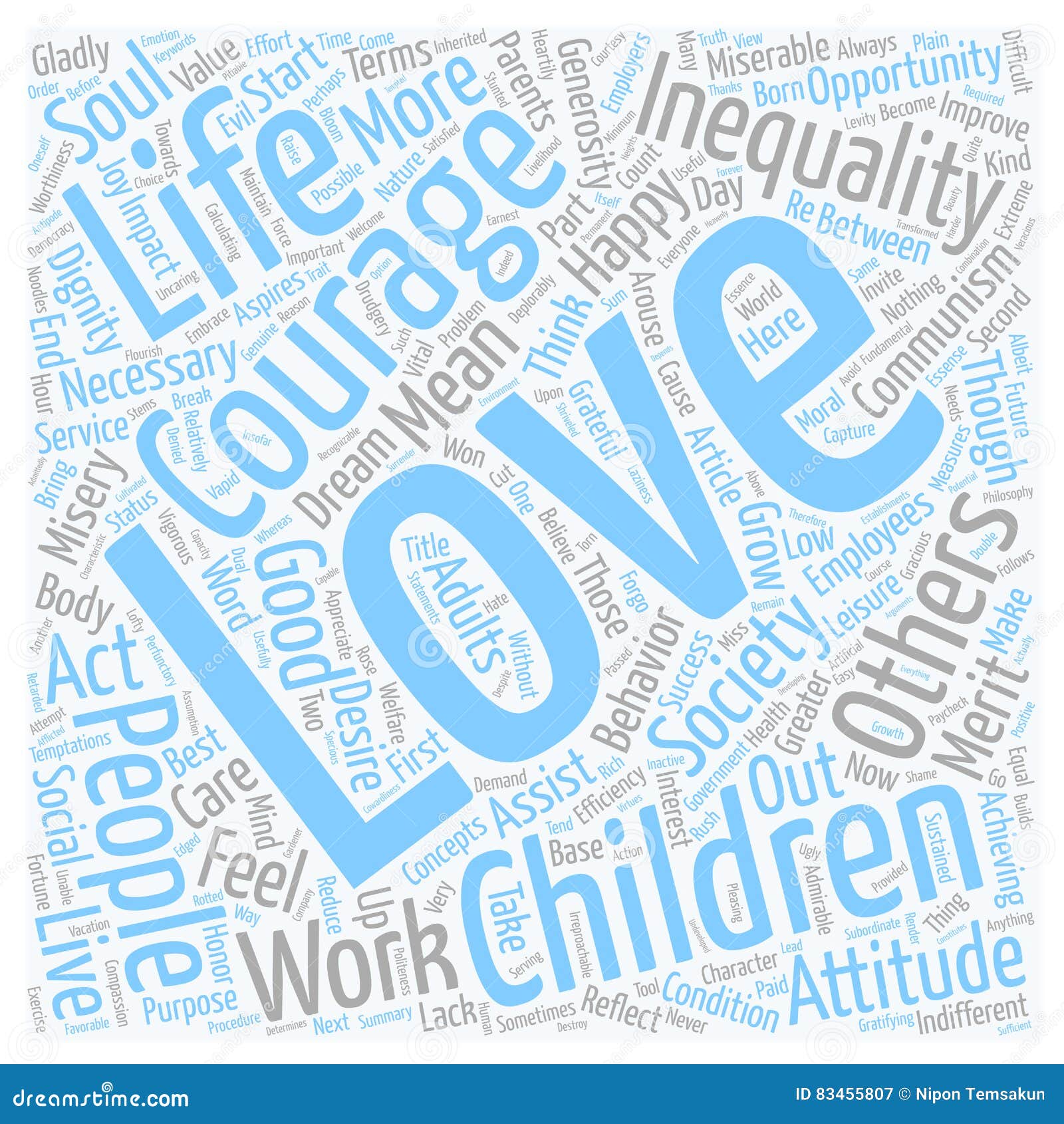 Word Cloud Text Background Concept Stock Illustration - Illustration of ...