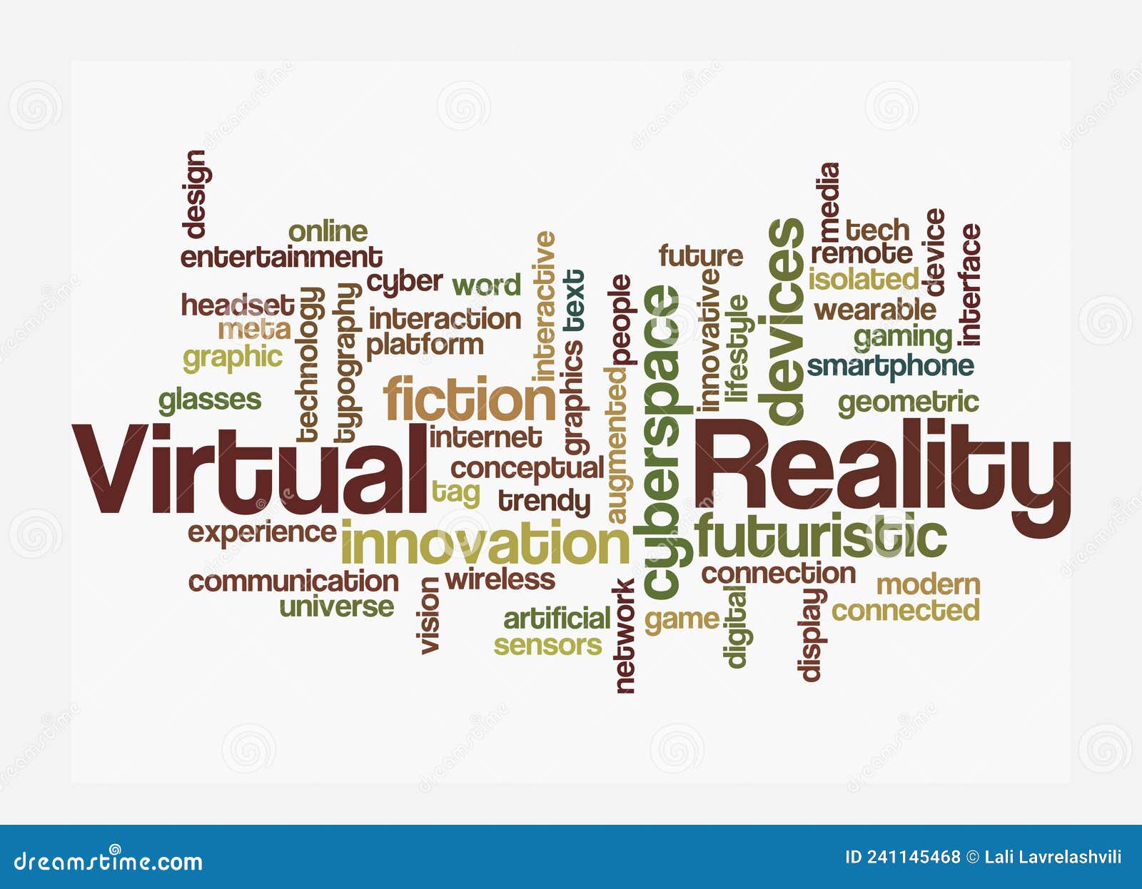 Word Cloud with VIRTUAL REALITY Concept, Isolated on a White Background ... Word Cloud with VIRTUAL REALITY Concept, Isolated on a White Background ...