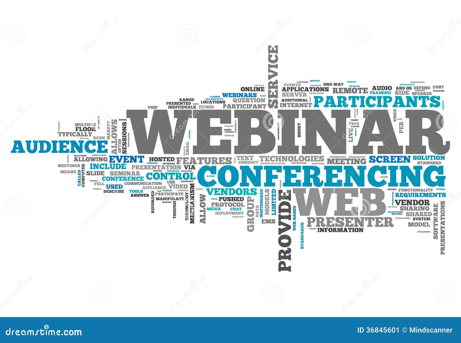 Word Cloud Webinar stock illustration. Illustration of cloud - 36845601