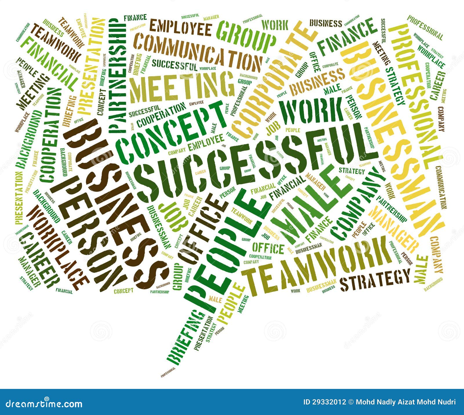Word Clouds of Business stock illustration. Illustration of financial ...