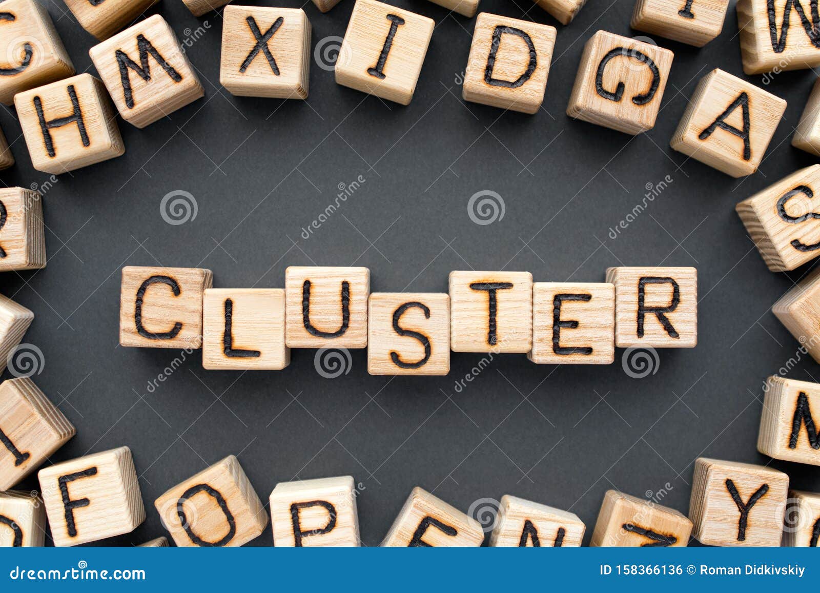 Word cluster stock photo. Image of keyword, businesses - 158366136
