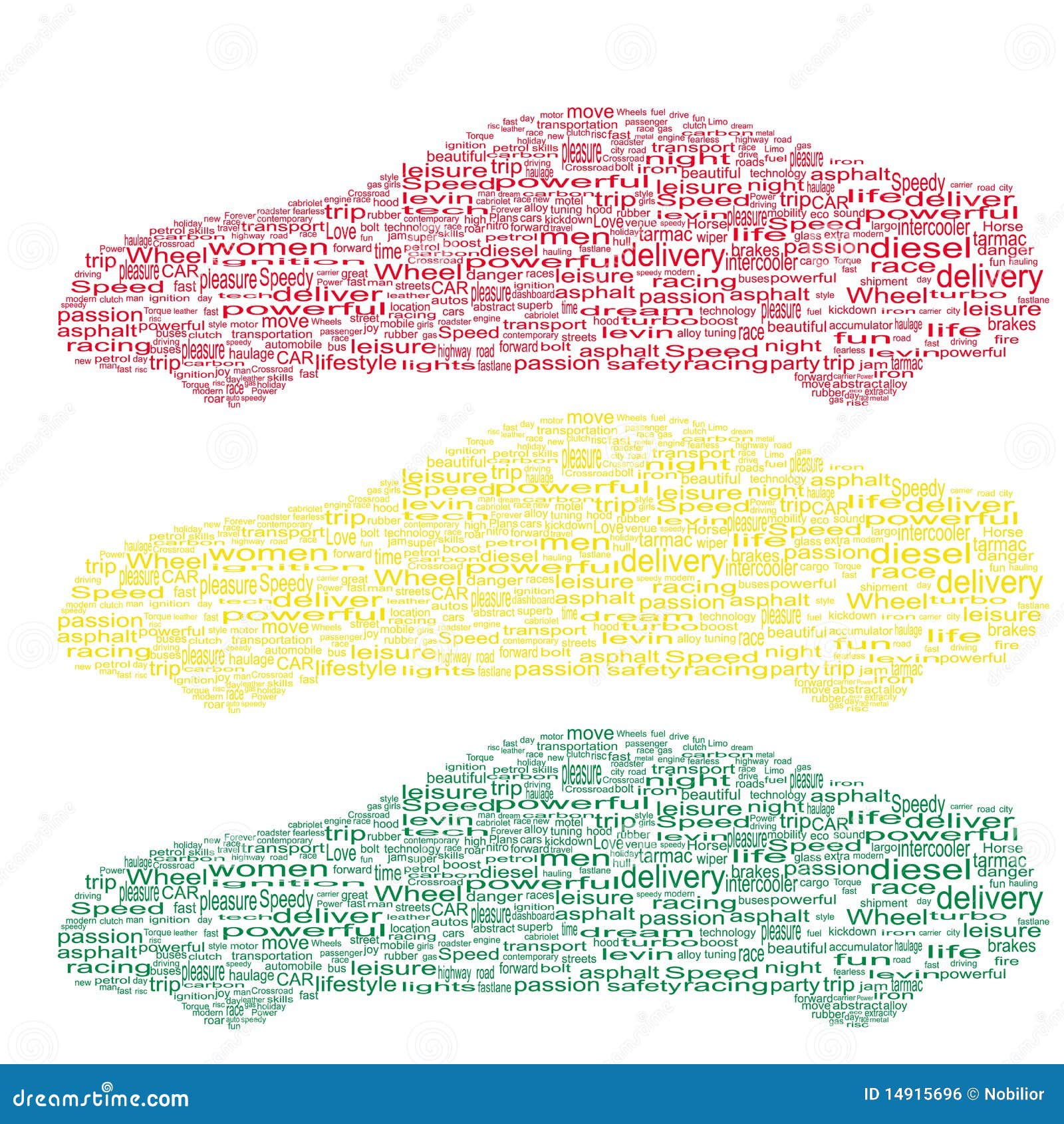 Word collage stock photo. Image of green, style, engine - 14915696