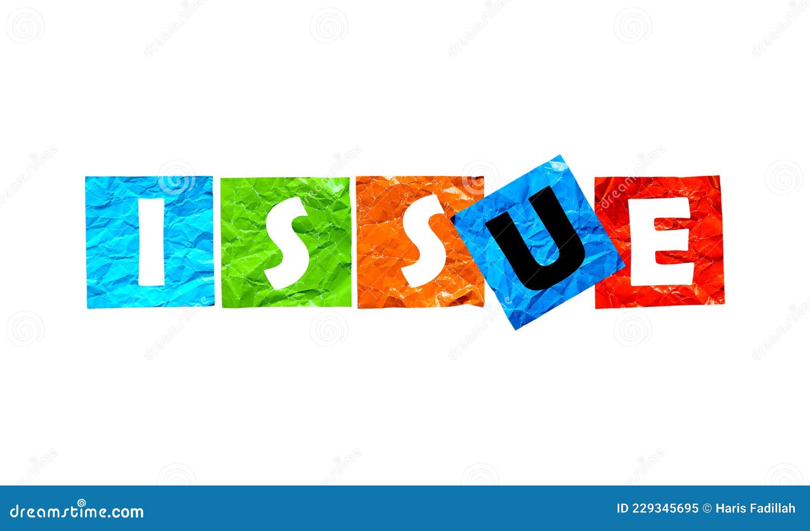 ISSUE stock illustration. Illustration of colored, leader - 229345695