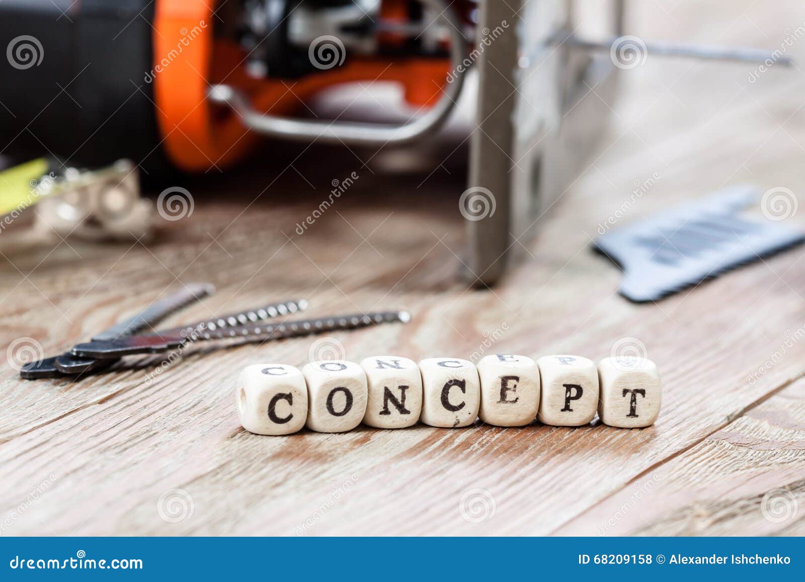 Word CONCEPT Written on a Wooden Block. Stock Photo - Image of abstract ...