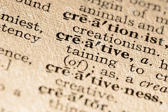 The word creative stock image. Image of create, language - 1922331