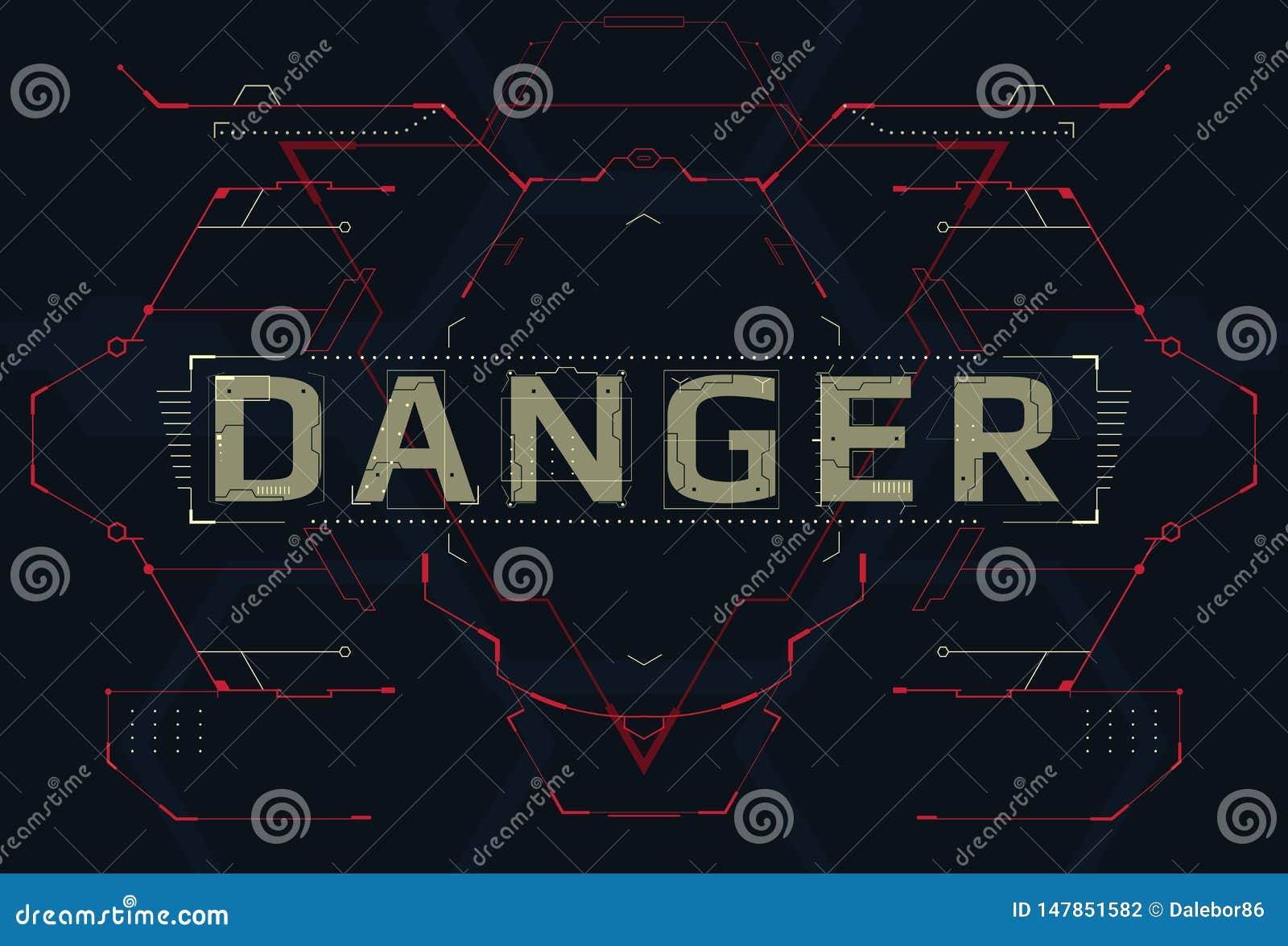 Red Eye Of Danger: A Futuristic AI System In The Shadows Created Witth ...