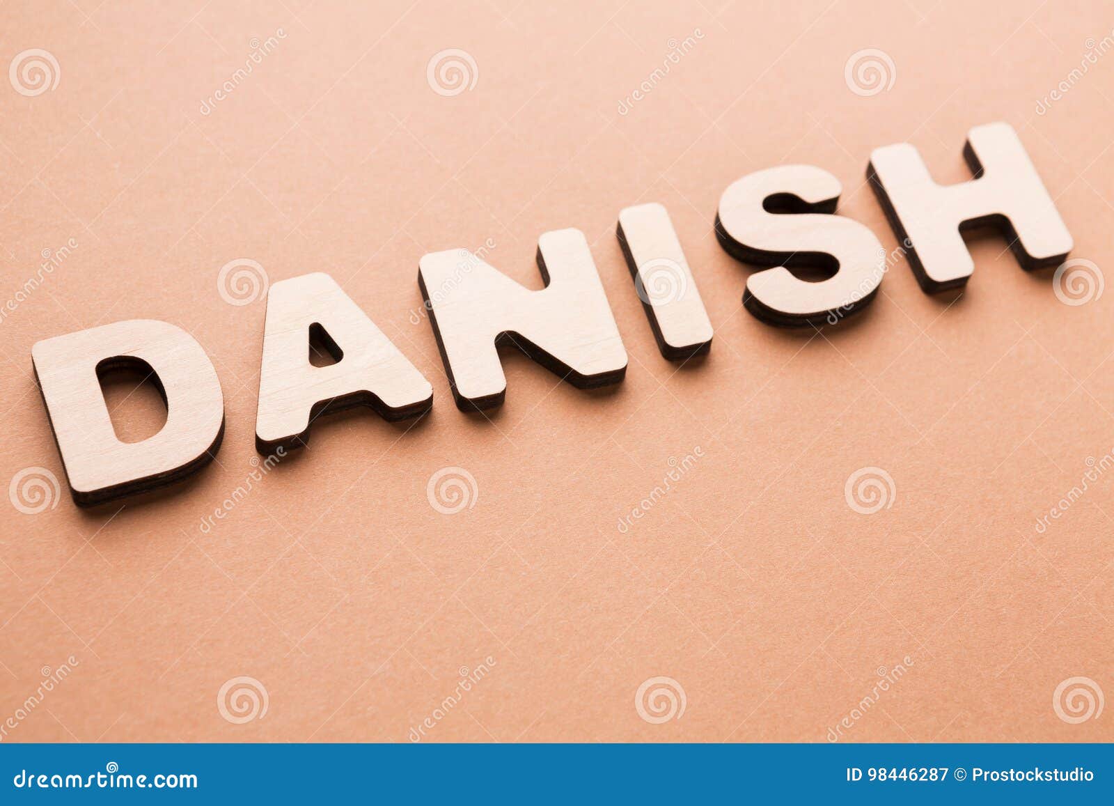 Word Danish on Beige Background Stock Image - Image of dictionary ...