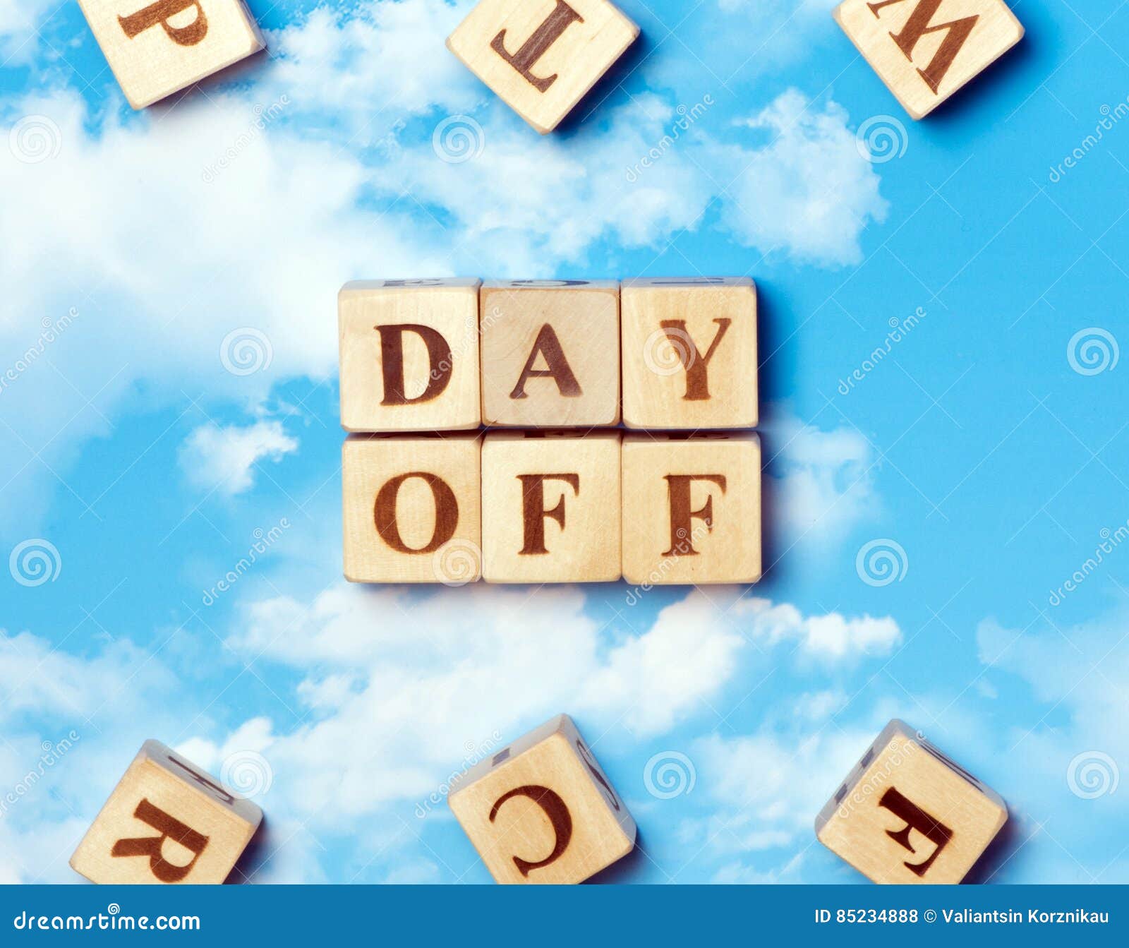 The word Day off stock photo. Image of appointment, plan - 85234888