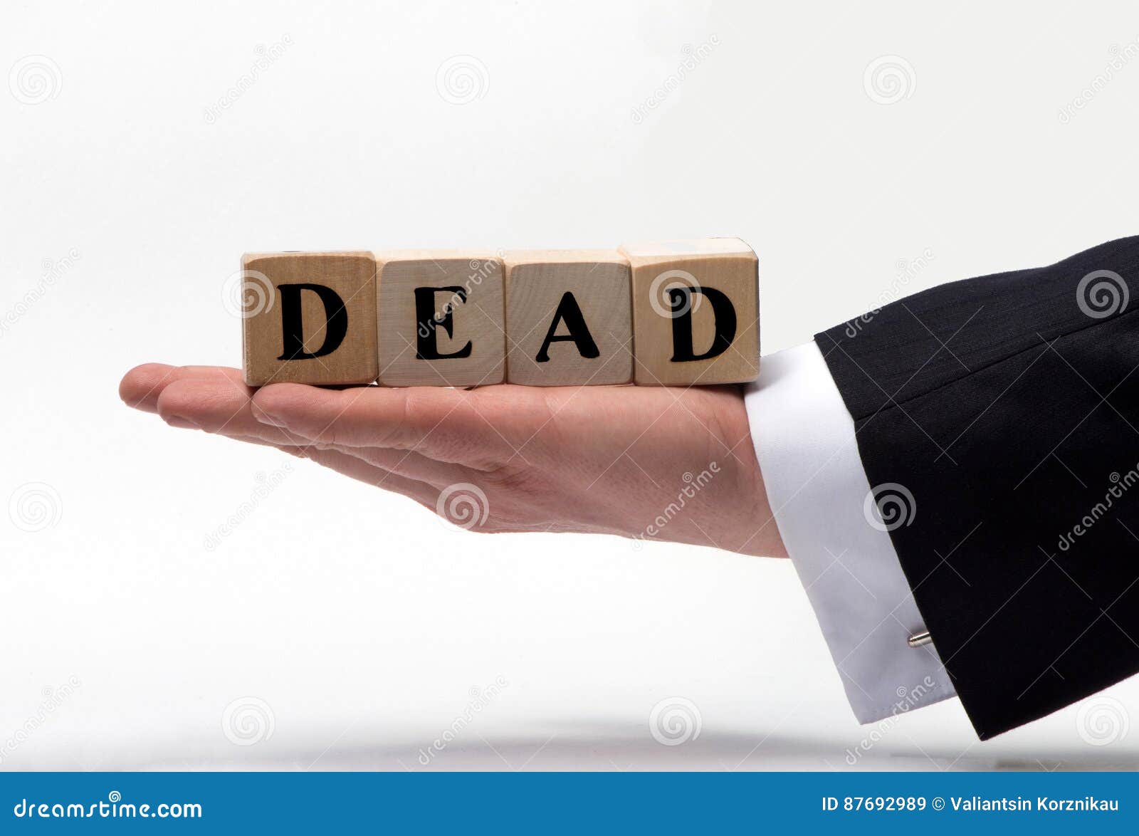 Word dead as a concept stock image. Image of sign, phrase - 87692989