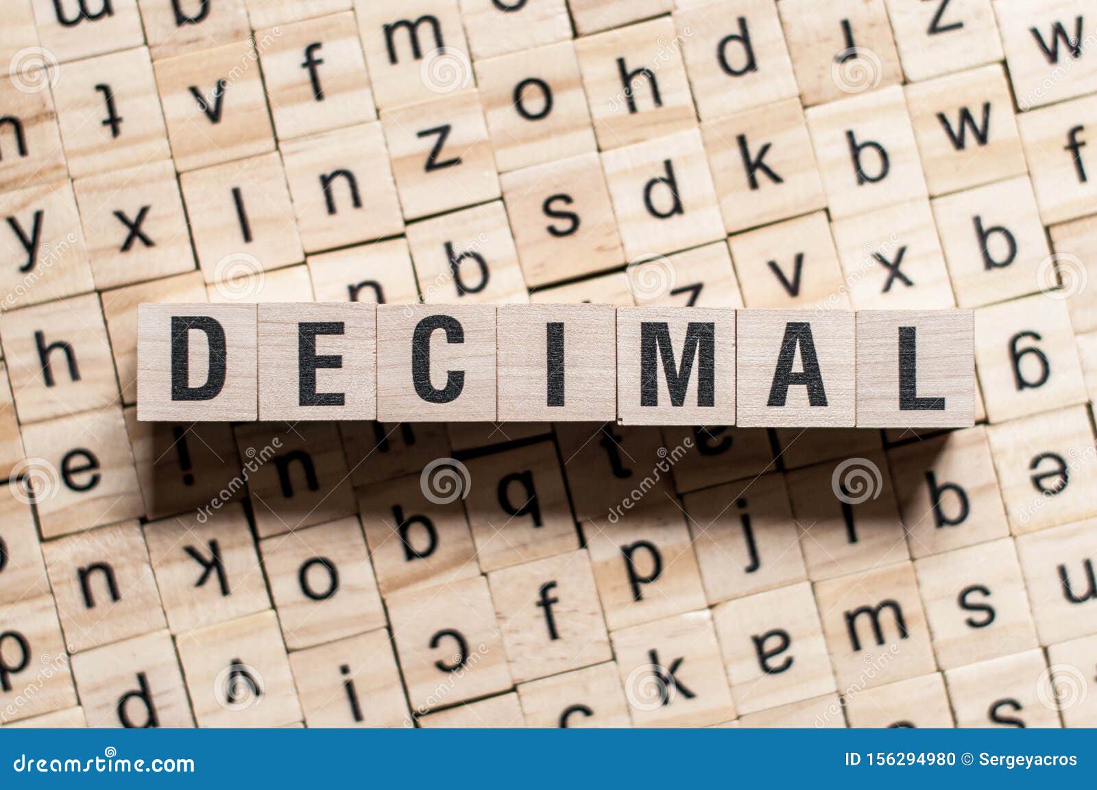 The Word of DECIMAL on Building Blocks Concept Stock Photo - Image of ... The Word of DECIMAL on Building Blocks Concept Stock Photo - Image of ...