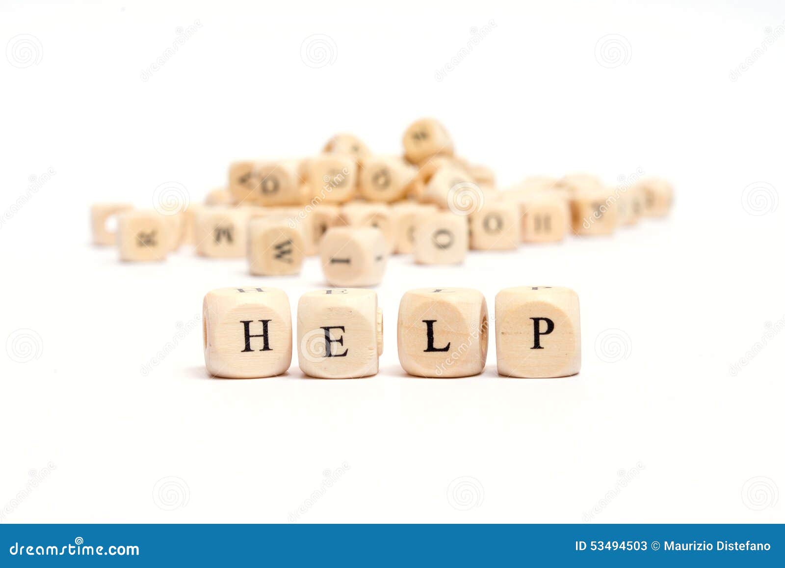 Word with dice help stock image. Image of help, chance - 53494503