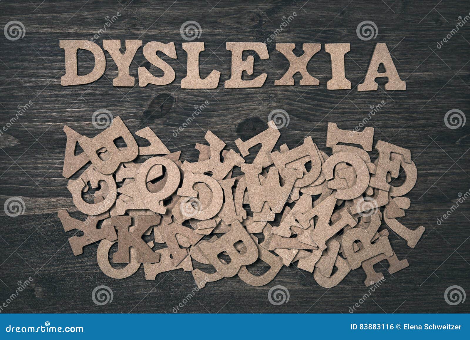 Word Dyslexia on a Wooden Background Stock Photo - Image of disorder ...