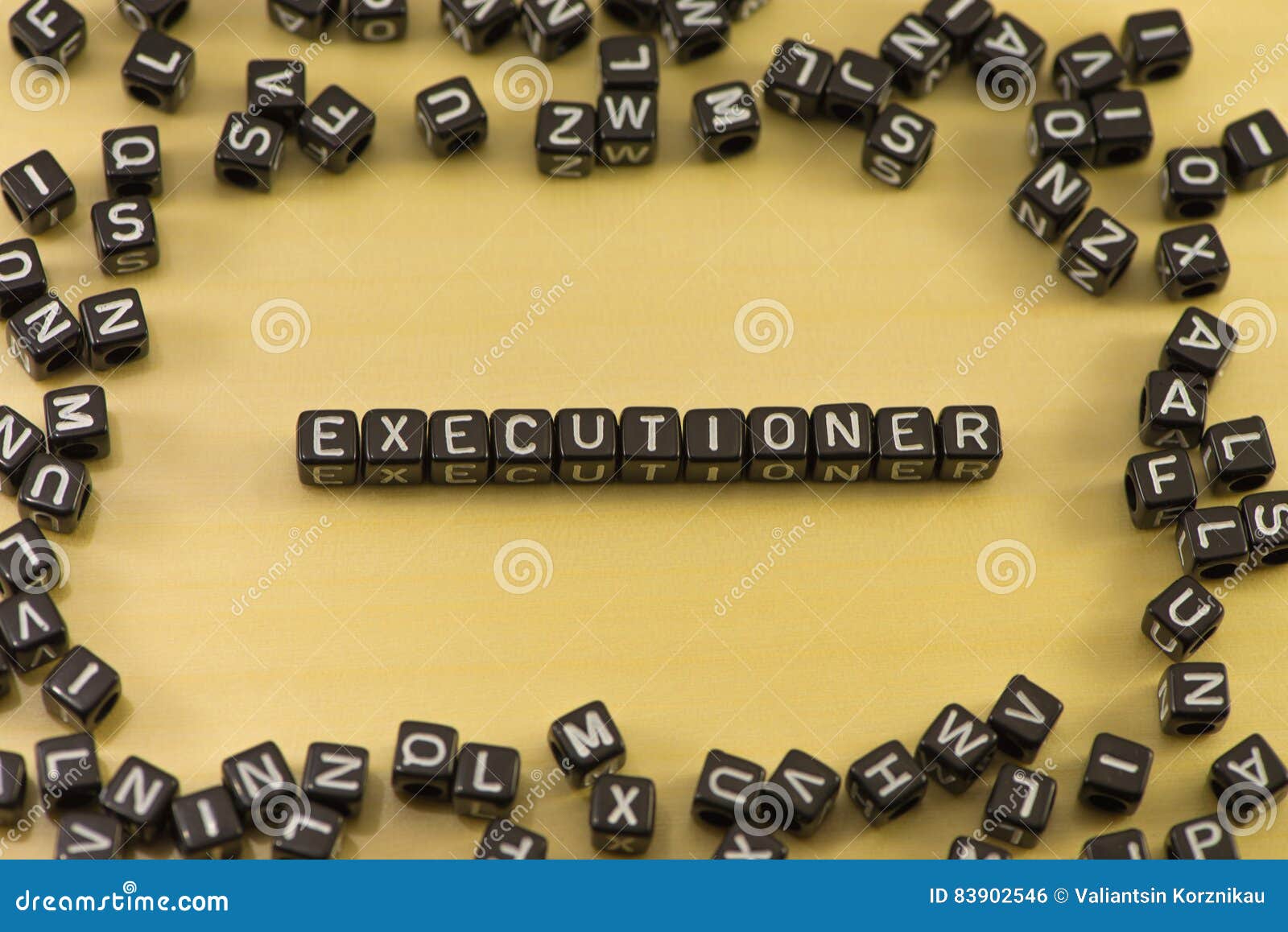 The word executioner stock photo. Image of male, costume - 83902546