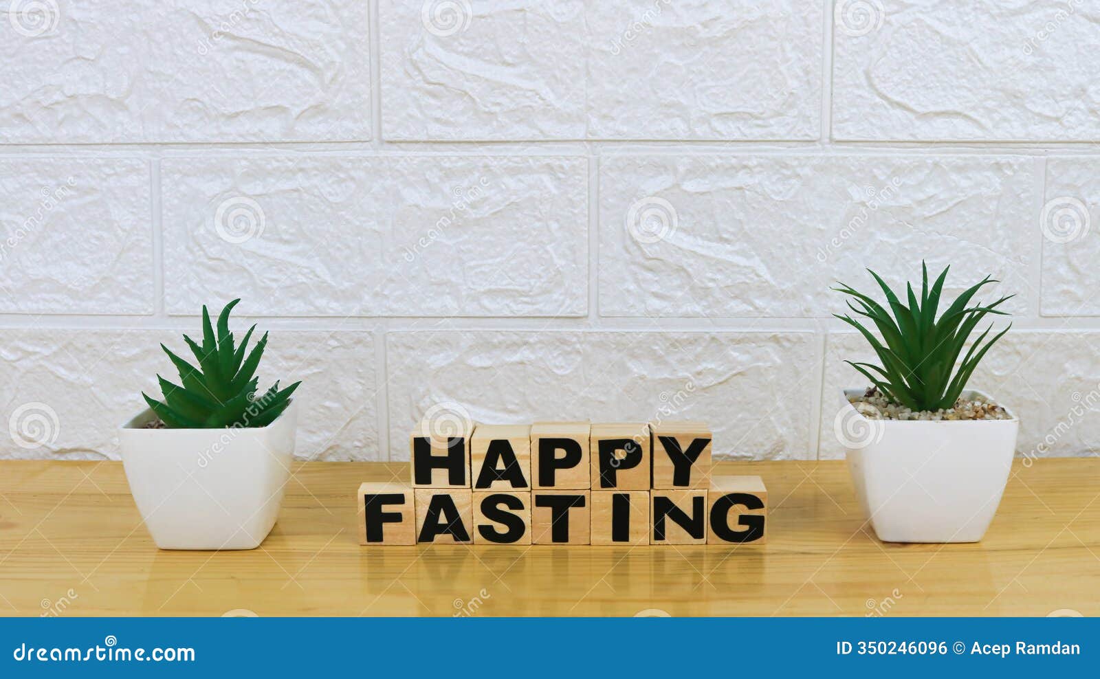 The Word Fasting in Wooden Blocks. Fasting Concept Illustration Stock ...
