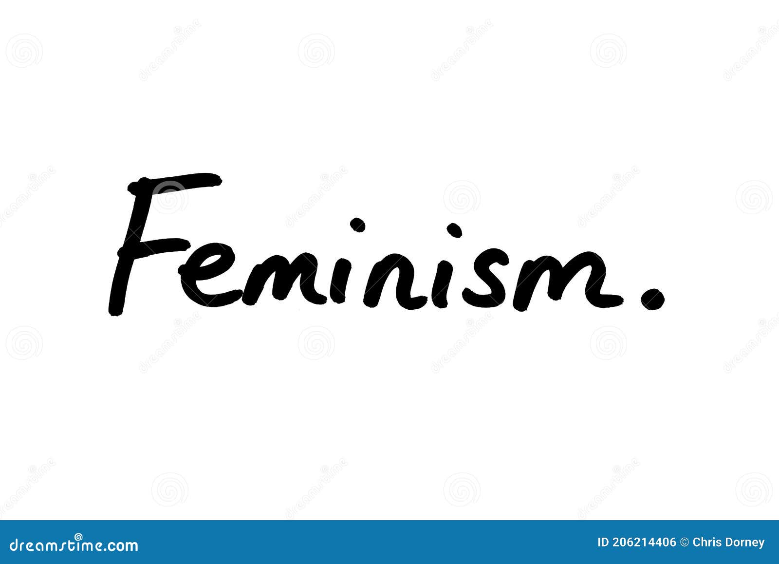 The Word Feminism, Neon Glow Unique Typeset Symbol, Luminous Letters ...