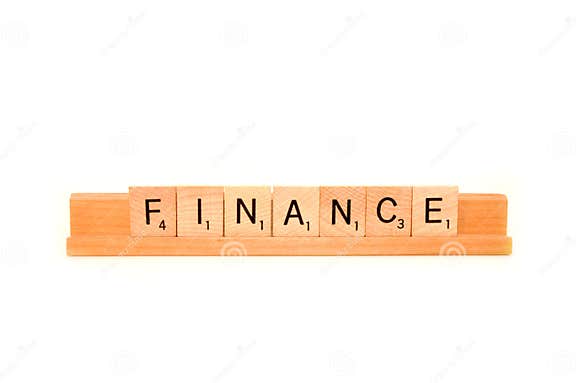 Word finance stock photo. Image of spell, wood, letters - 12578962