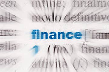Word finance stock image. Image of depth, monochrome - 32668747