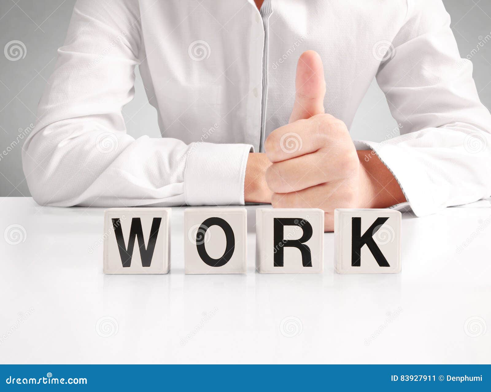 Word forming a box in hand stock image. Image of motivation - 83927911