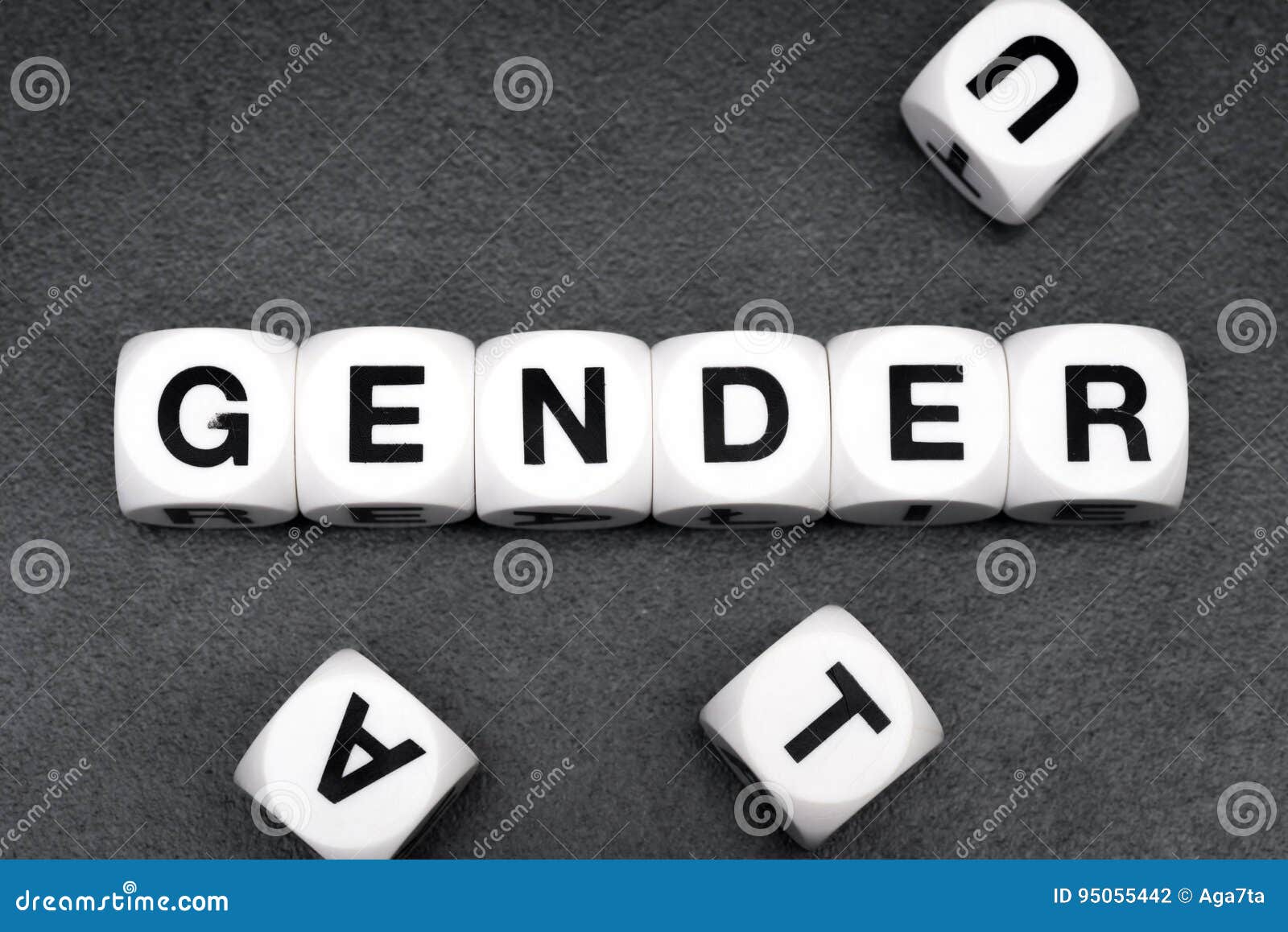 The Word Gender And Symbols Of Man, Woman, Transgender Royalty-Free ...