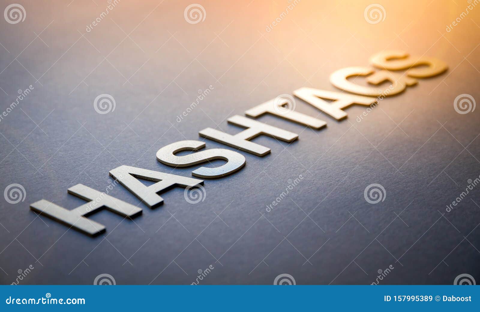 Word Hashtags Written with White Solid Letters Stock Image - Image of ...