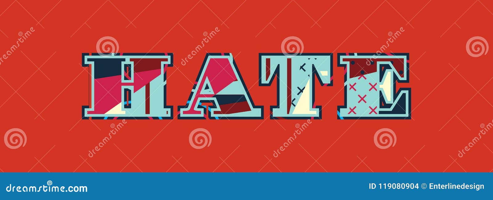 Hatred Word Art