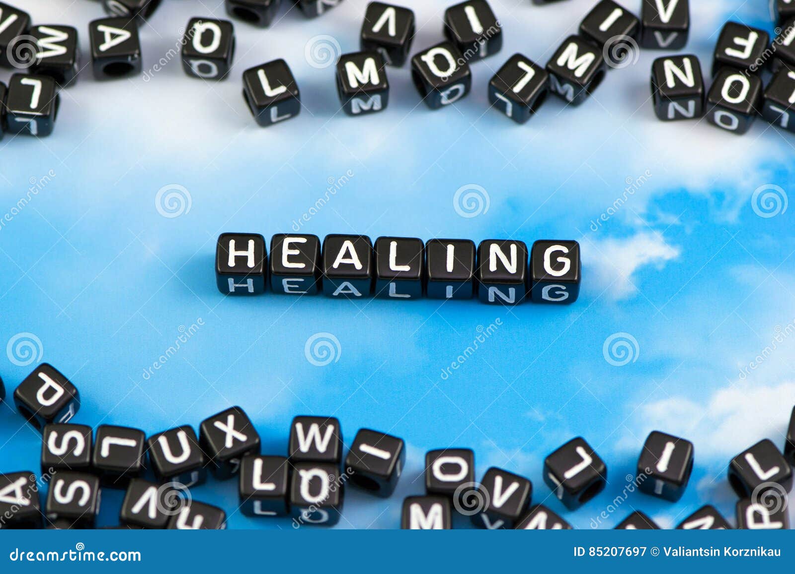 The word healing stock image. Image of medicine, font - 85207697