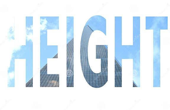 The word height stock image. Image of accident, industry - 101366689