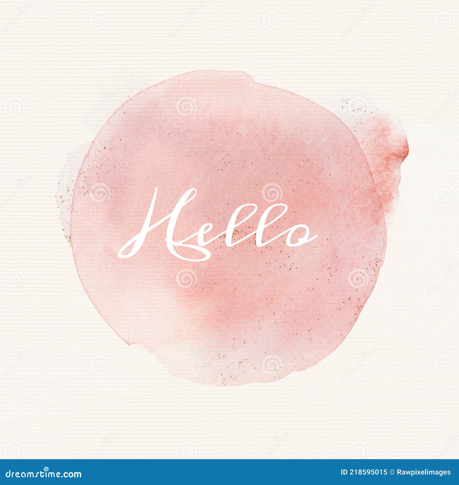 Calligraphy Watercolor Imitation Background Vector Illustration ...