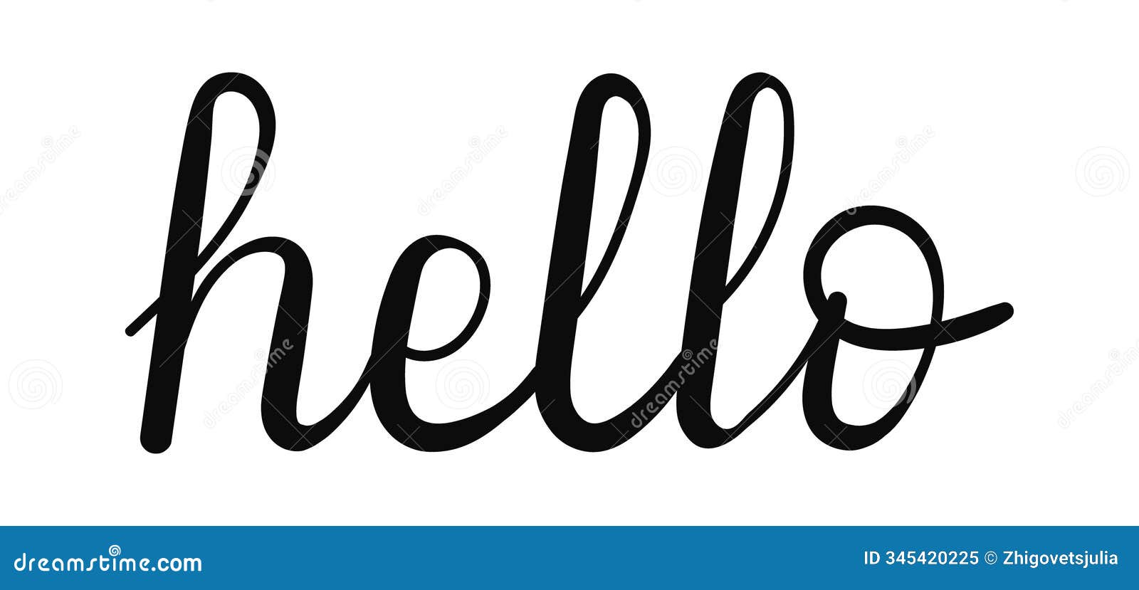 Smooth Cursive Font. Vector Alphabet | CartoonDealer.com #123504438