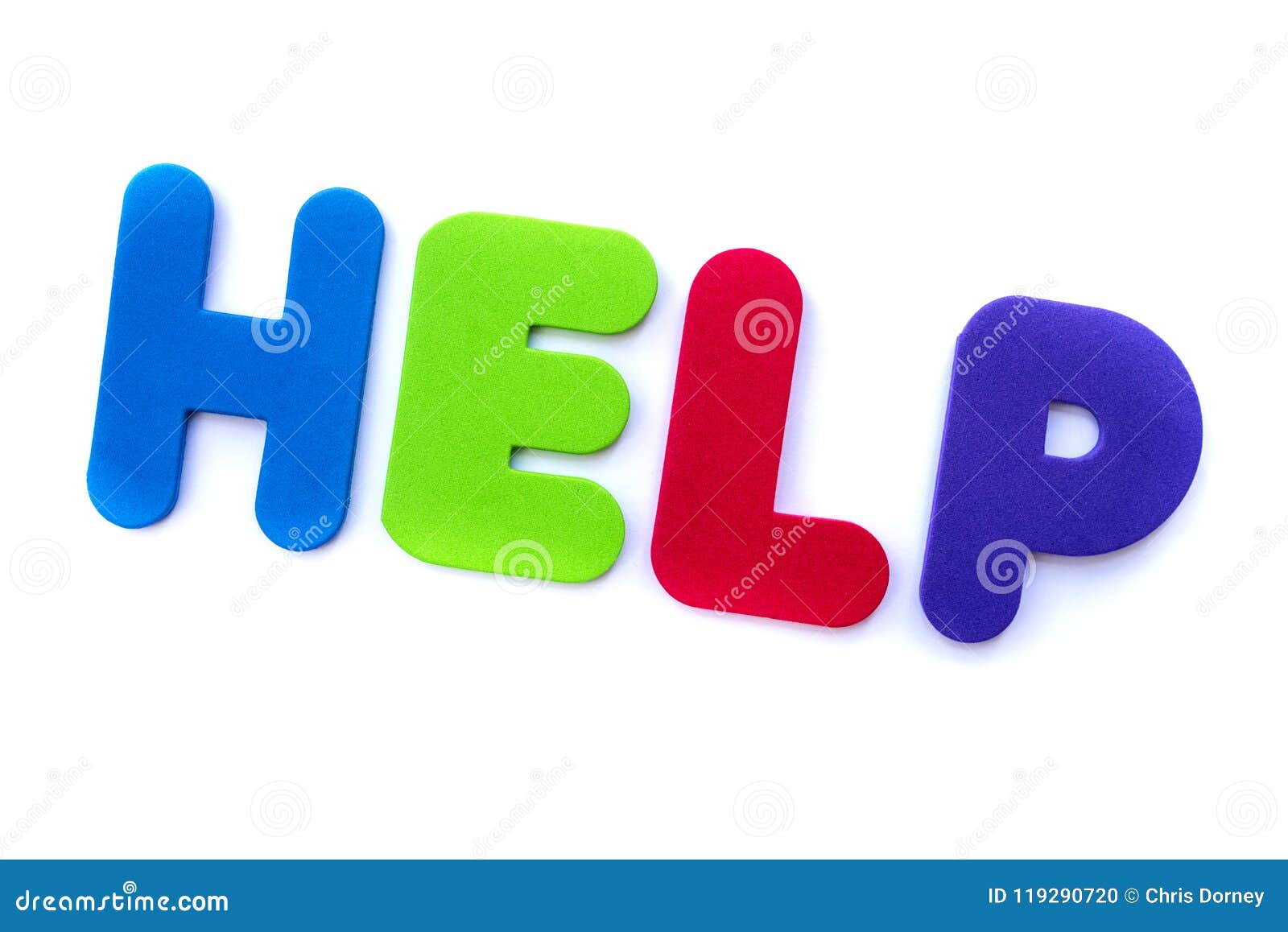 The word HELP stock photo. Image of call, colour, cooperation - 119290720