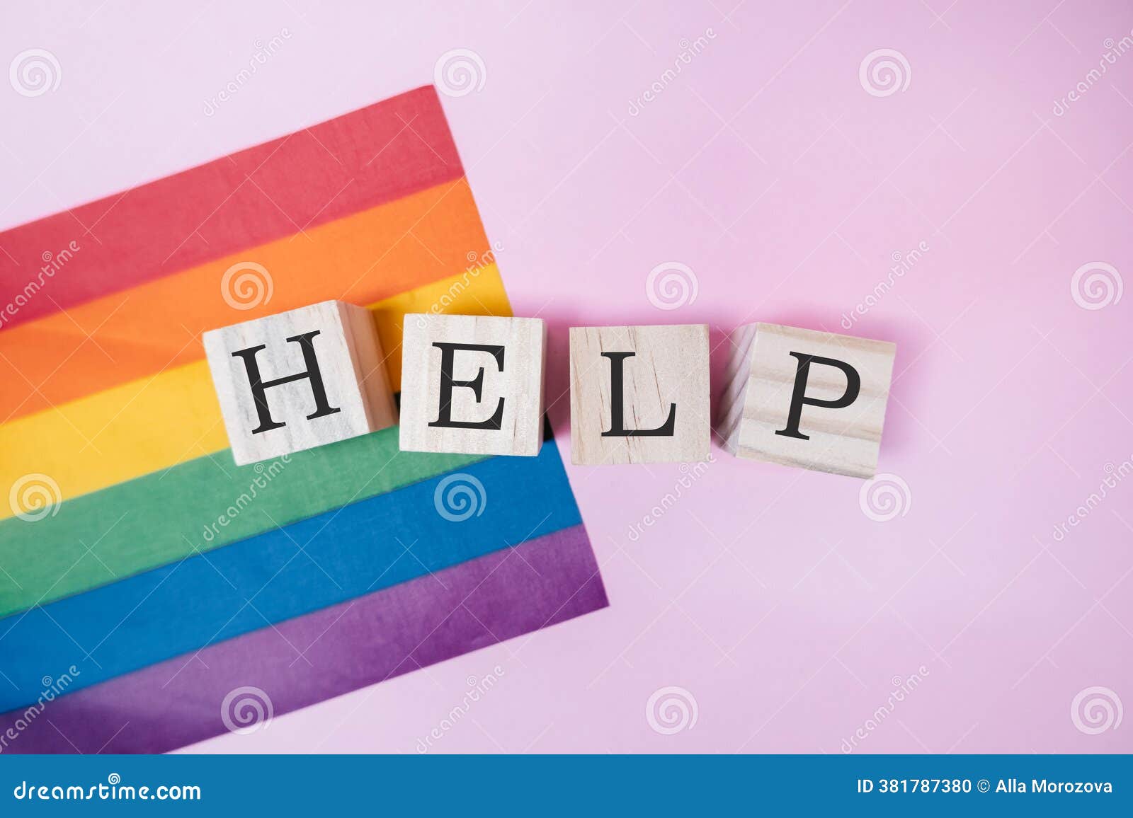 Help Blocks Stock Photography | CartoonDealer.com #8652374