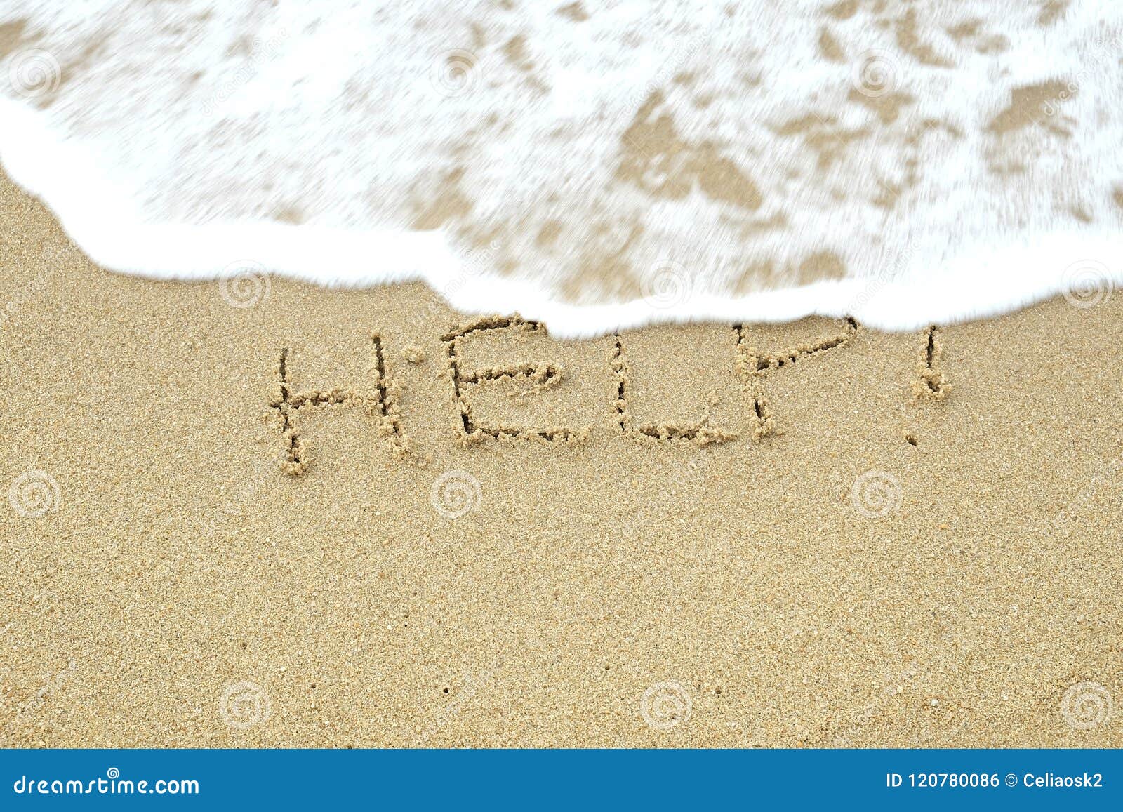 HELP written on sand stock photo. Image of attack, unhappy - 120780086