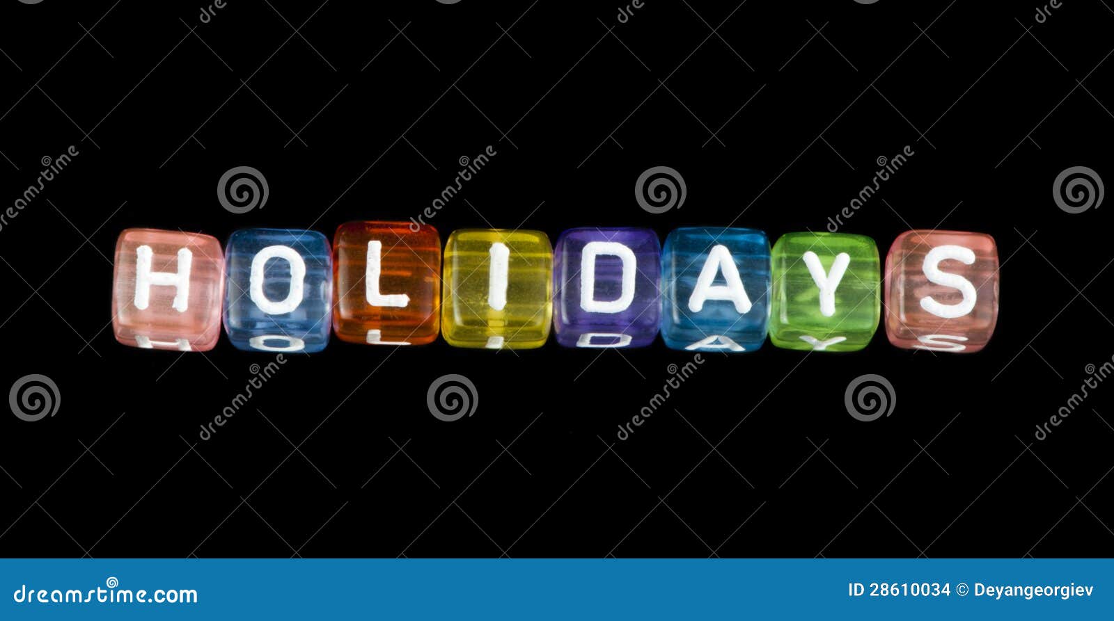 Word holiday stock photo. Image of seasons, retro, festive - 28610034
